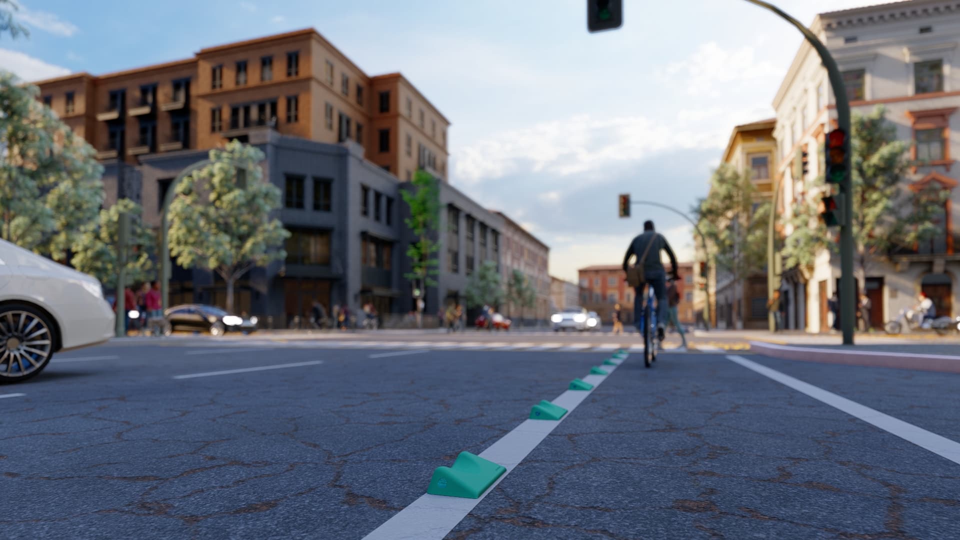 Laneblocks: The Best Bike Lane Delineator | Get Early Access