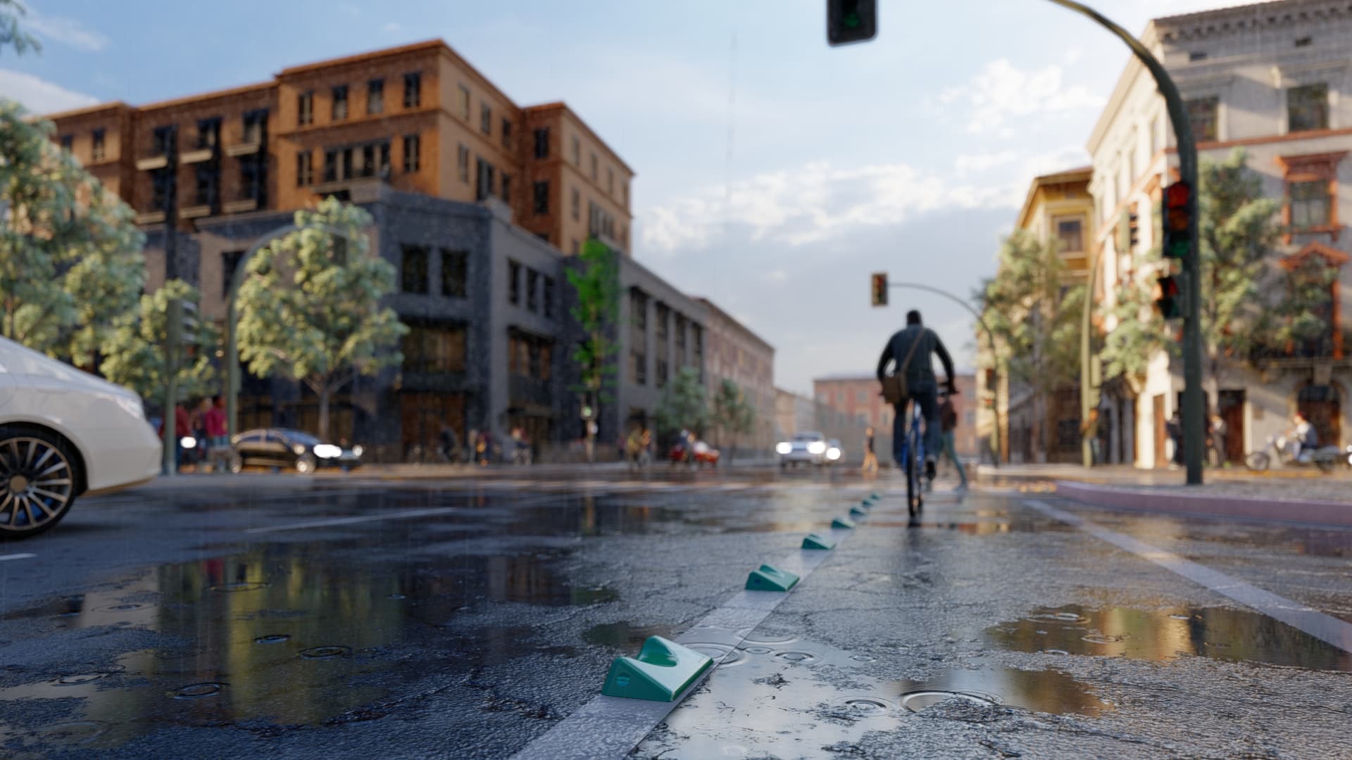 Laneblocks: The Best Bike Lane Delineator | Get Early Access